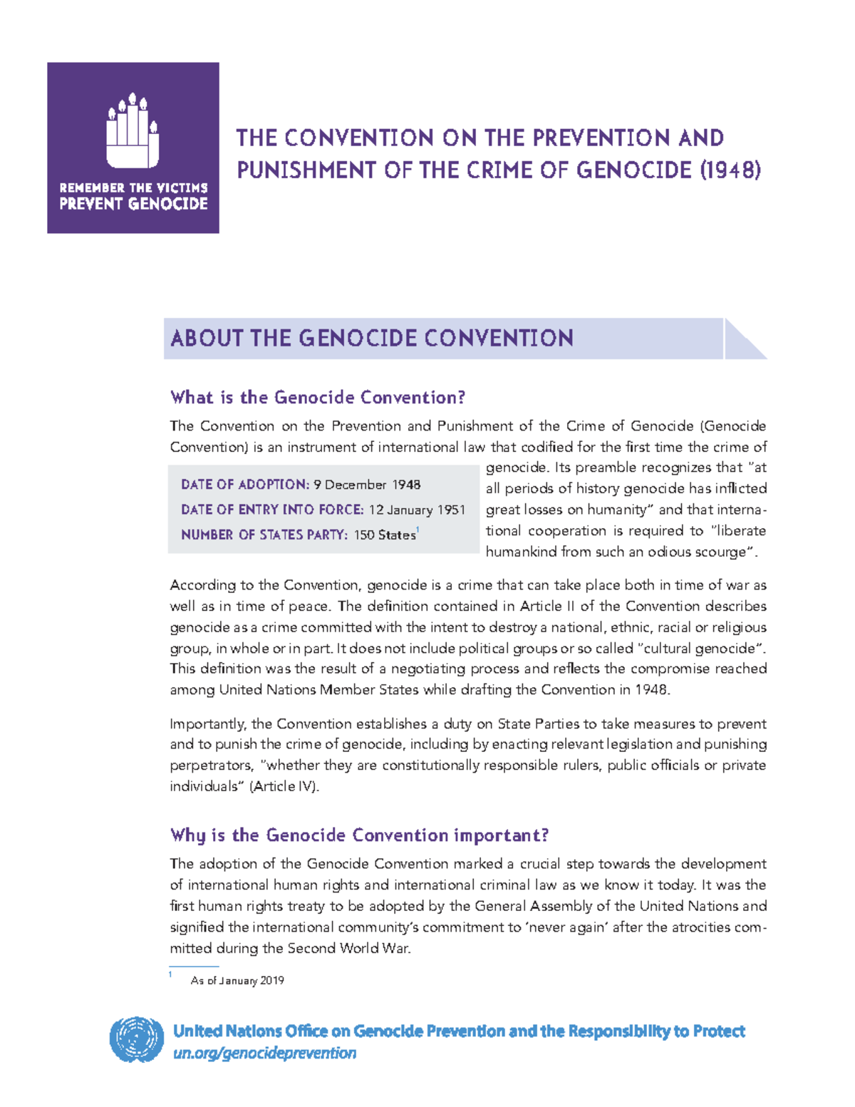 Genocide Convention-Fact Sheet-ENG - ABOUT THE GENOCIDE CONVENTION What ...