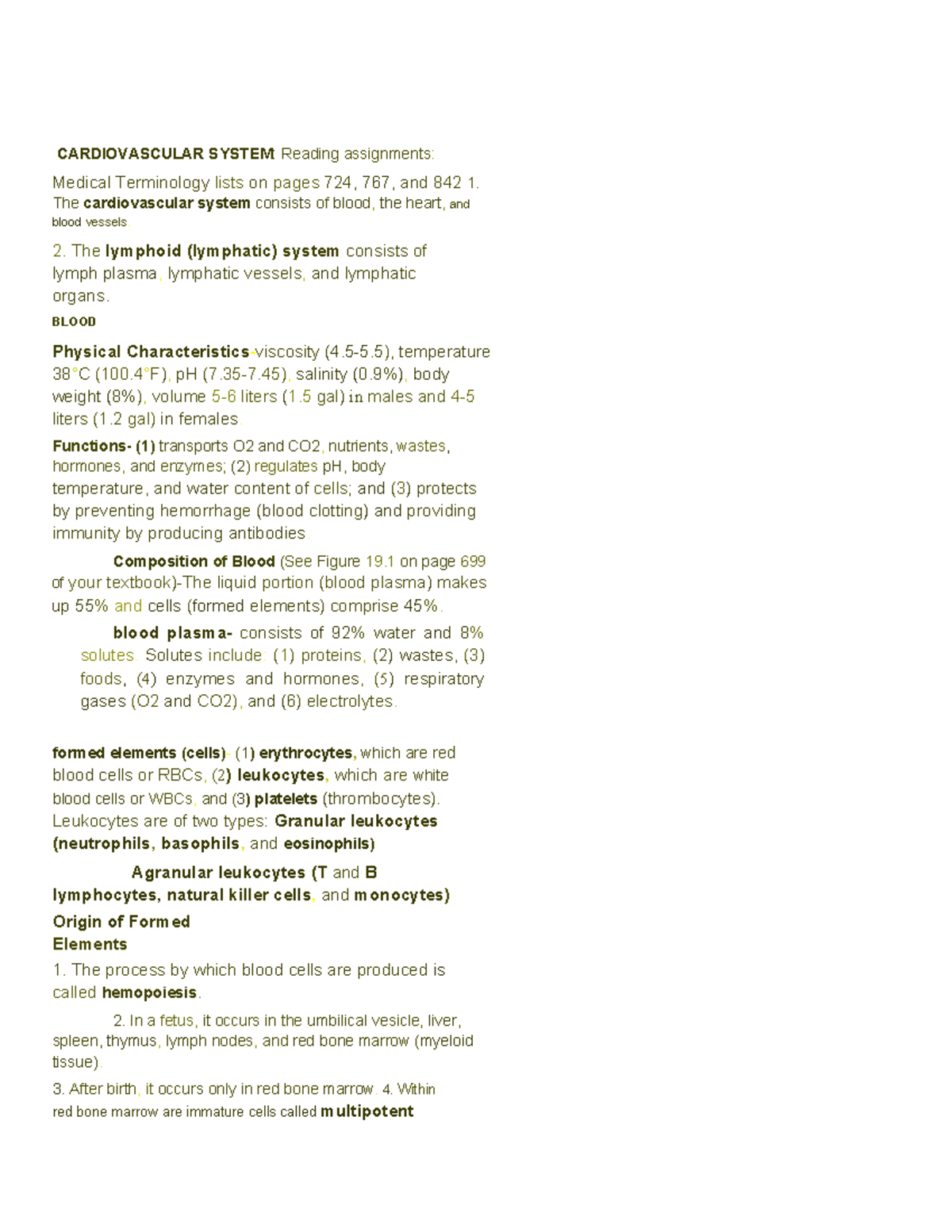 Cardiovascular System Overview (BIO 101): Blood, Heart & Circulation ...