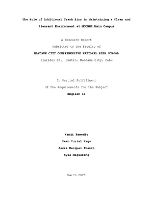 PMES 10-12 - reflection for objectives - OBJECTIVE 10. ACCOMPLISHEMENT ...