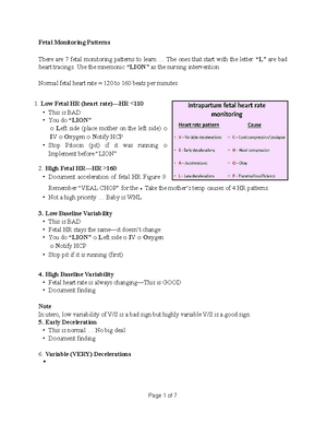 JGalvan ATI Basic Concept Stages and Phases of Labor - ACTIVE LEARNING ...