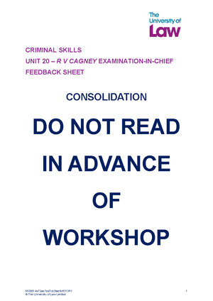 [Solved] What are s9 CJA 1967 statements and what is the - Criminal ...