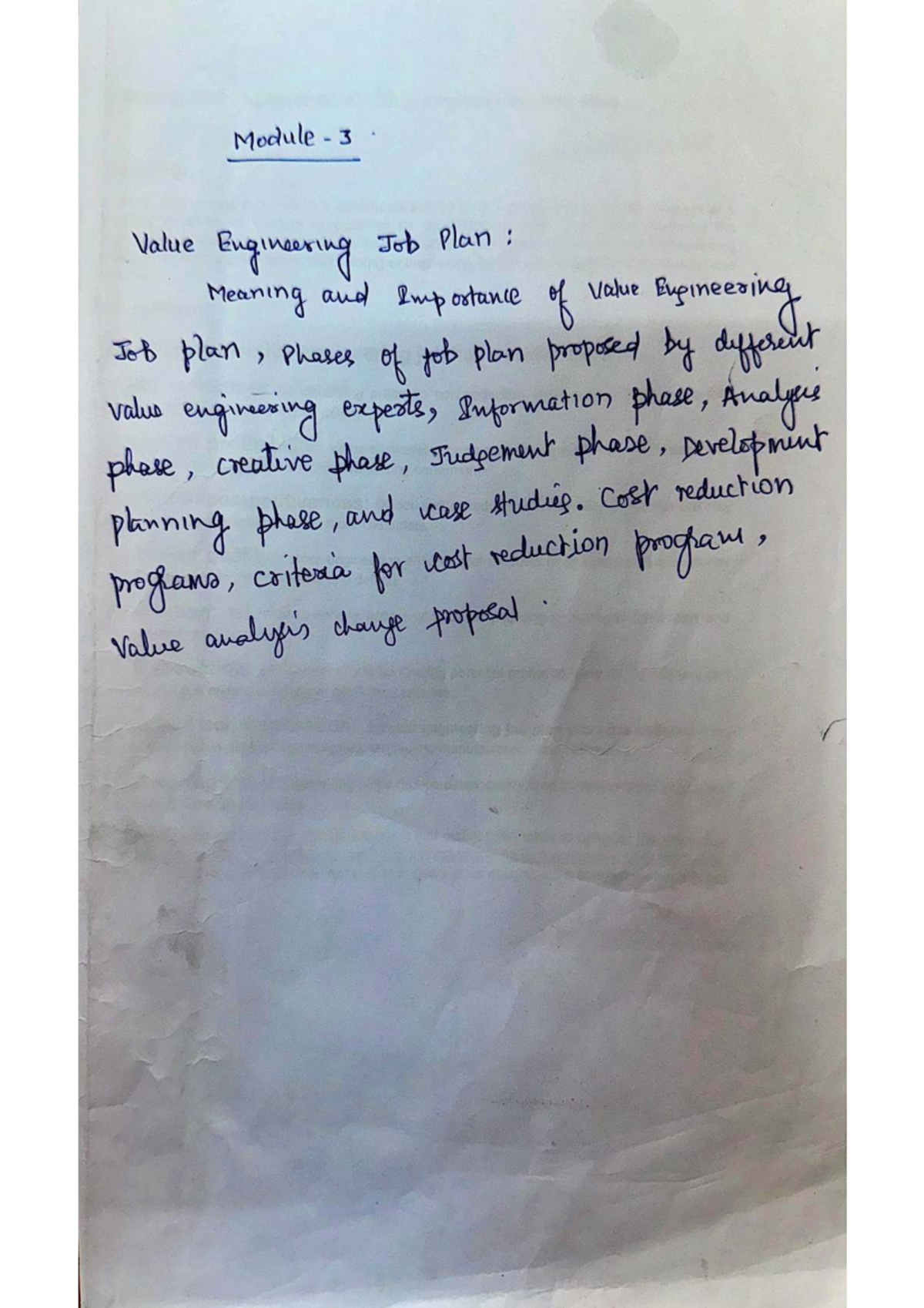 Value Engineering Job Plan: Phases, Importance, and Case Studies (ENG ...