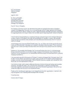 Purposive 10 - Preparing Endorsement and Follow-up Letters Preparing an ...