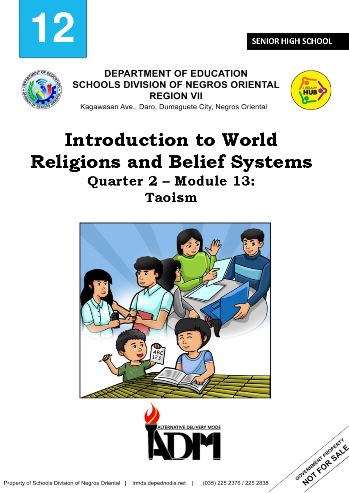 Intro-to-World-Religions-and-Belief-Systems-Q2-Module-13-Taoism - Studocu