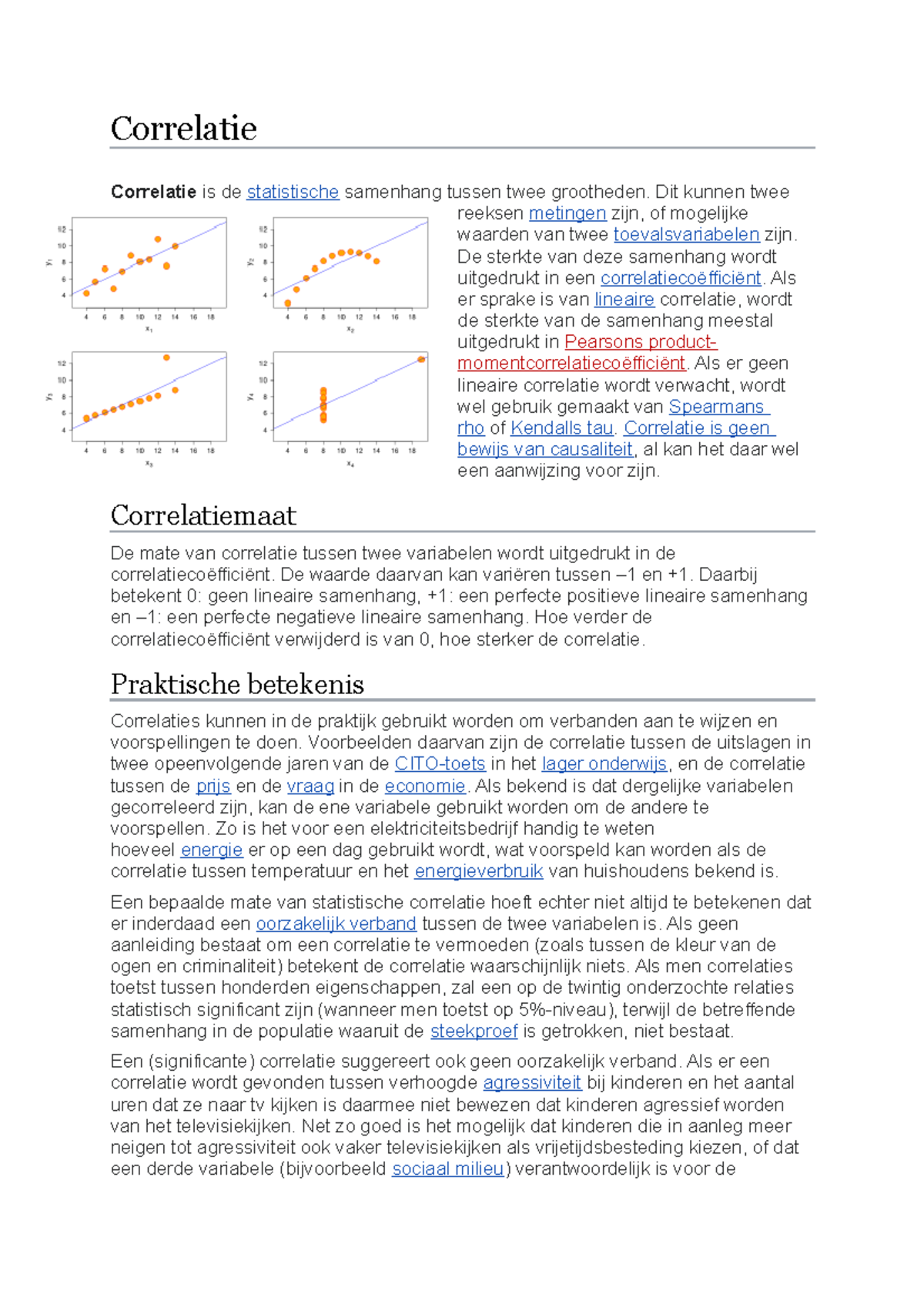 Statistische Correlatie: Definitie, Coëfficiënten en Toepassingen ...