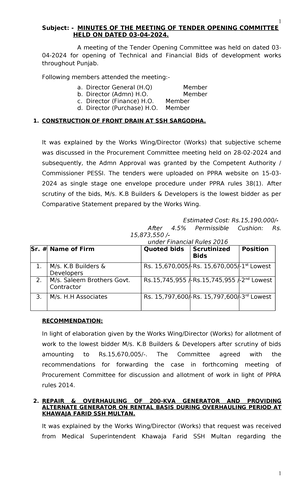 Open Ended Lab - Open Ended Lab Lab Task: Design a PID controller of a ...