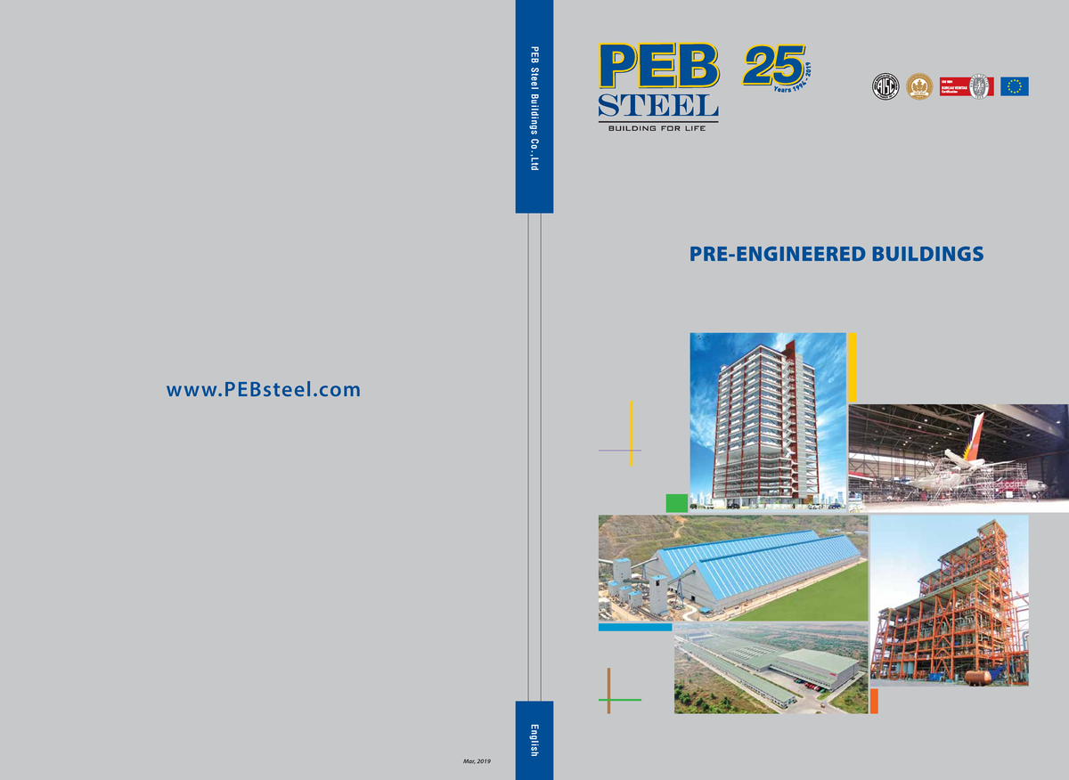 PEB Steel Brochure 2019: Pre-Engineered Building Solutions - Studocu