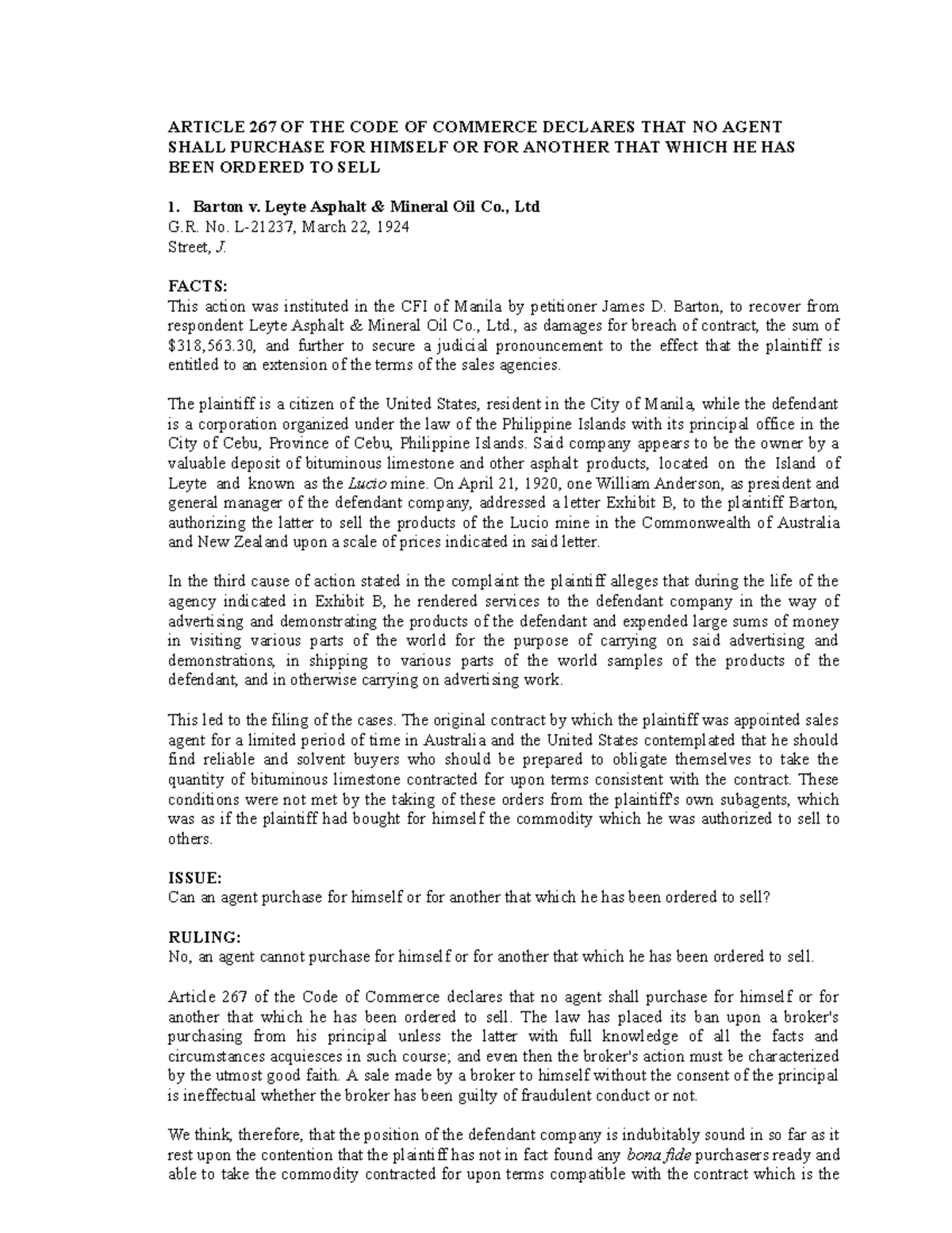 Other-CASE- Studies - 12345 - ARTICLE 267 OF THE CODE OF COMMERCE ...