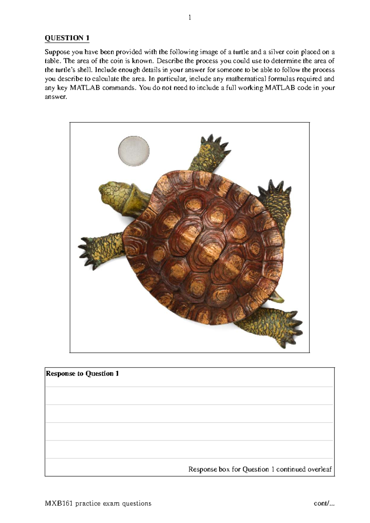 MXB161 Practice Exam Questions and Solutions - Studocu