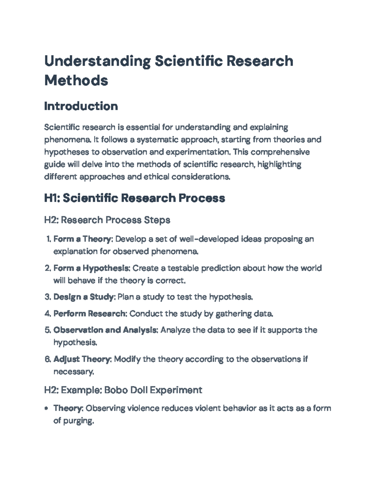Understanding Scientific Research Methods: A Comprehensive Guide ...