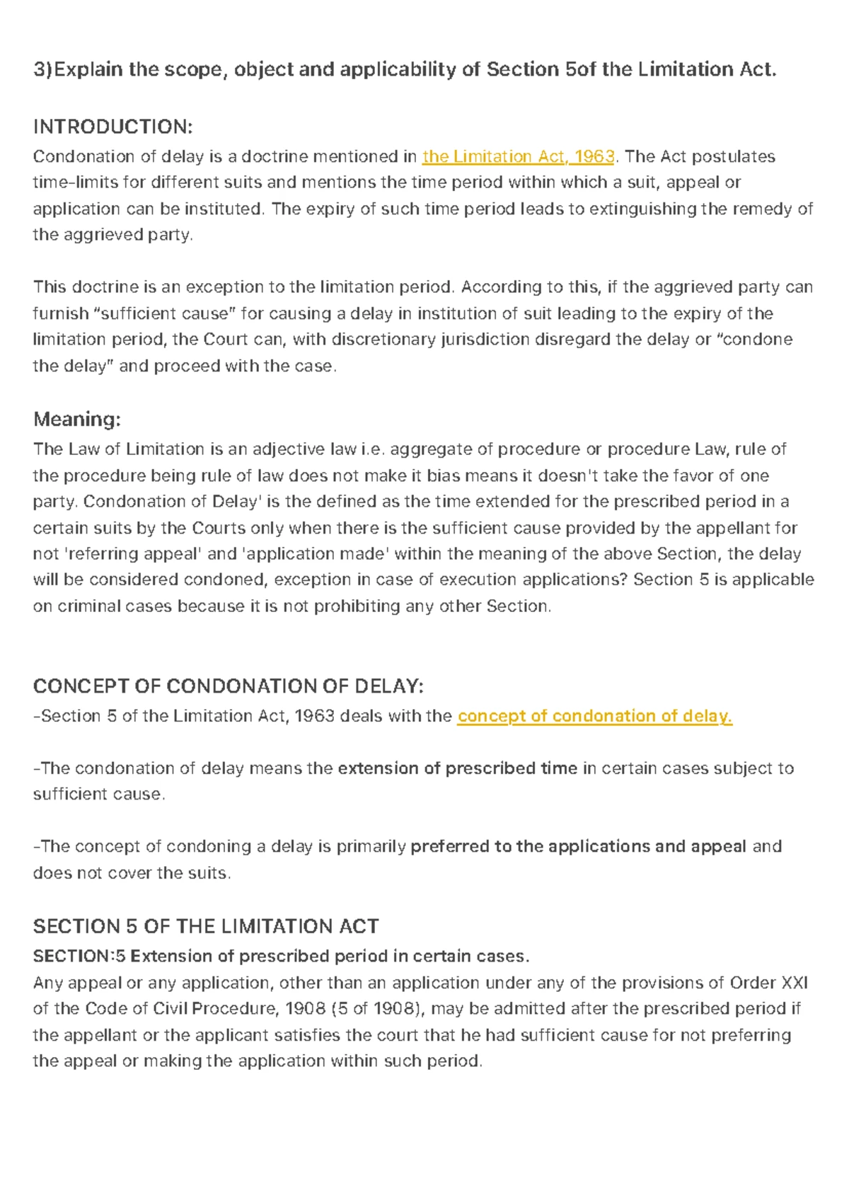 BNSS Mid-Sem 2024 Notes: Understanding Arrest & Constitutional Rights ...