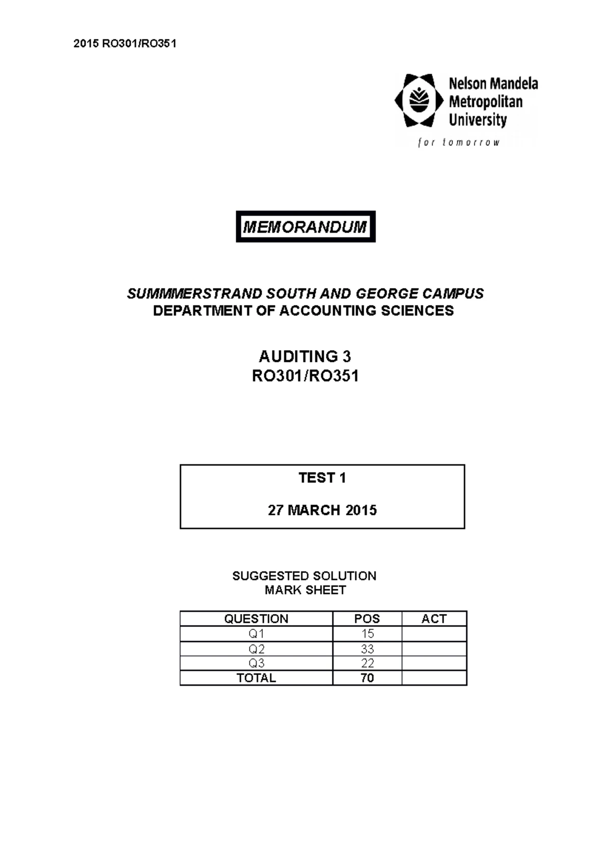 ISA 520 ANALTICAL PROCEDURES - AUDITING INTERNATIONAL STANDARD ON ...
