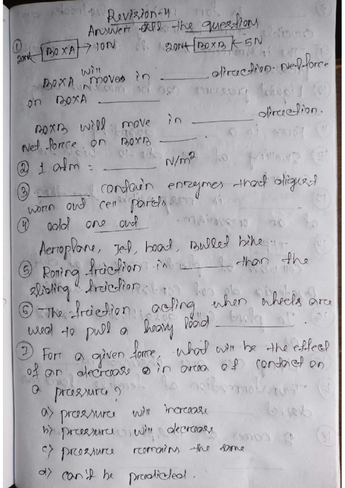 Revision Questions - 4: Physics Concepts and Applications - Studocu