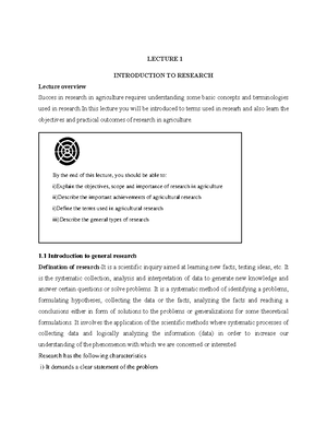 Agriculture AND Nutrition Grade 4 Notes - AGRICULTURE AND NUTRITION ...