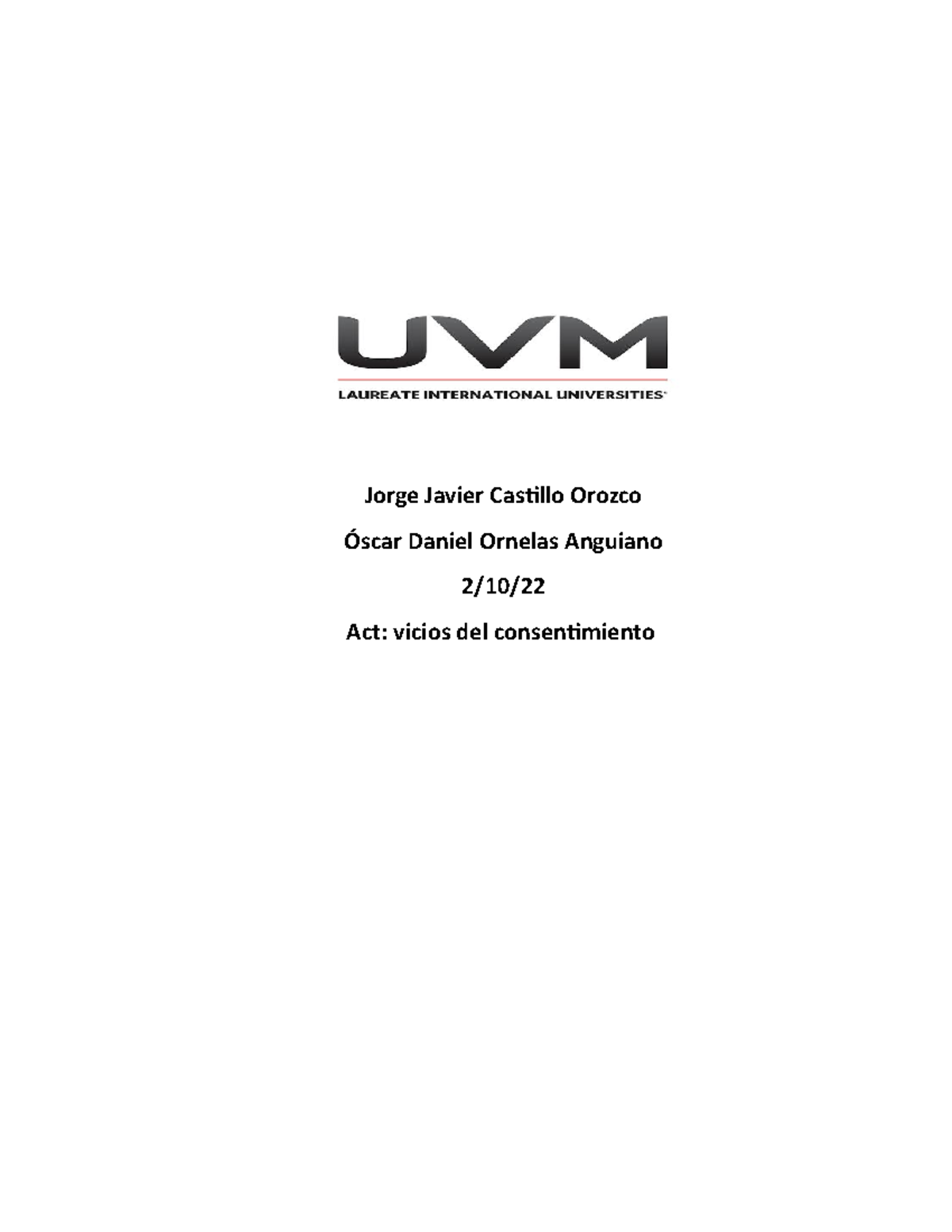 A3 JCO - Tarea de derecho penal - Jorge Javier Castillo Orozco Óscar Daniel Ornelas Anguiano 2 ...