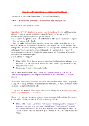 IV REP - Cours sur la 4ème république - Chapitre 2 : La IVème ...