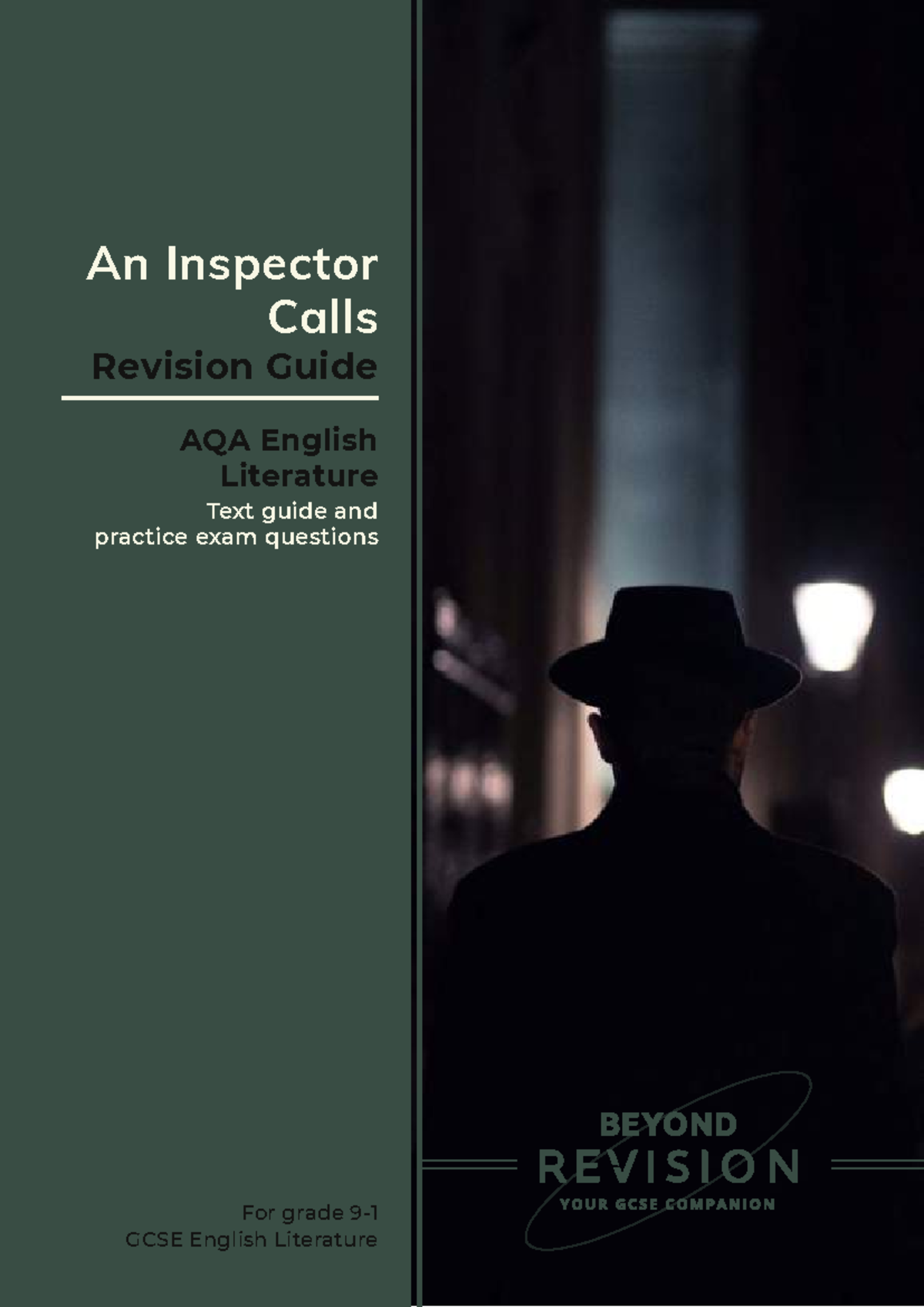 AQA GCSE English Literature: An Inspector Calls Revision Guide - Studocu