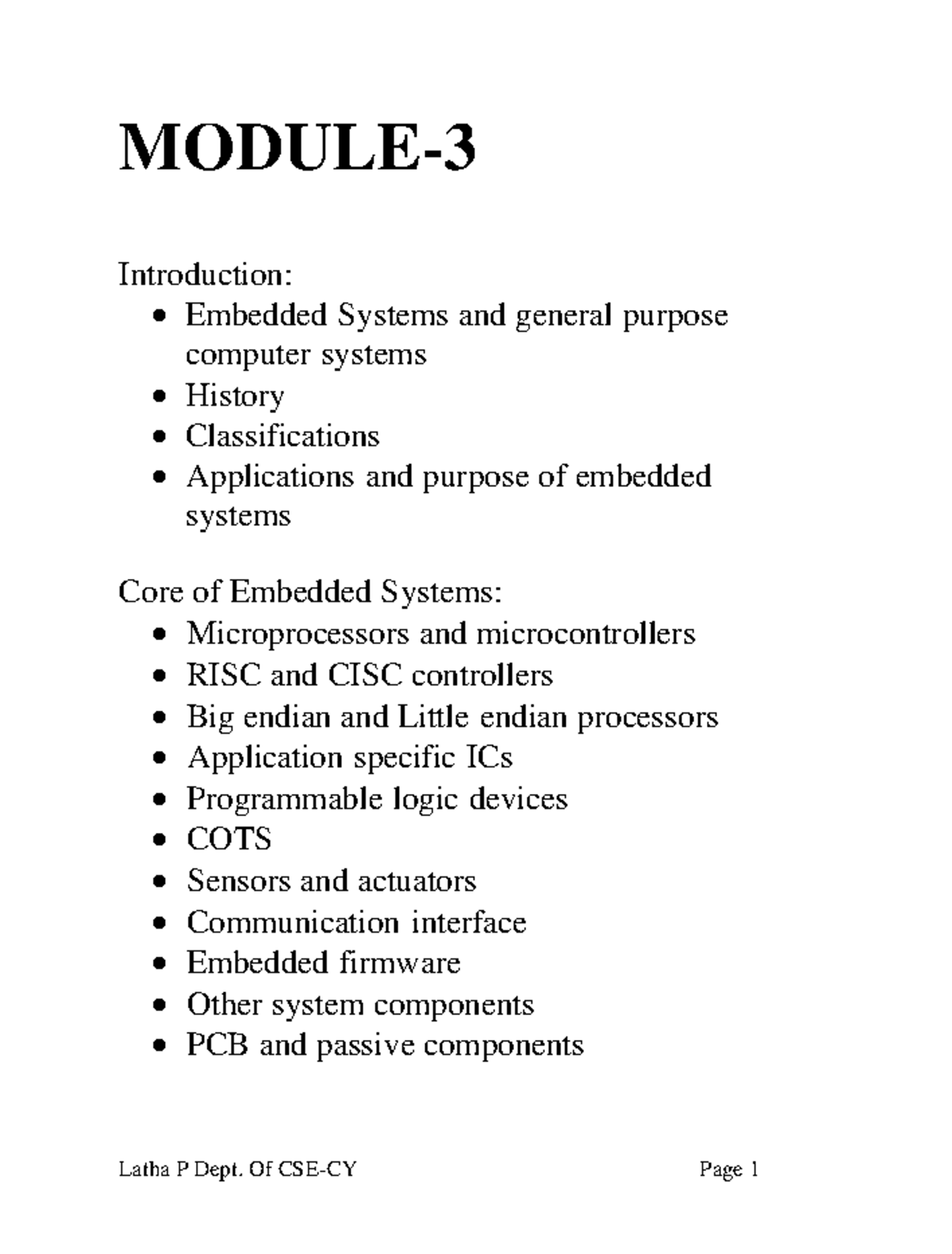 Embedded Systems Overview: History, Classification, and Applications ...