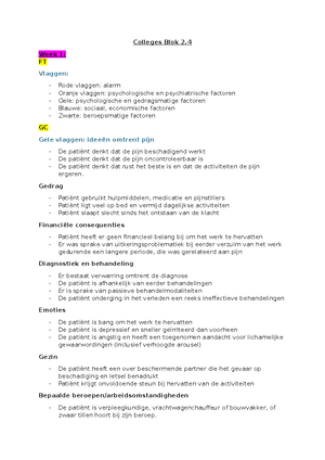 [Solved] De Glasgow coma scale en de EMV score - Fysio - Studeersnel