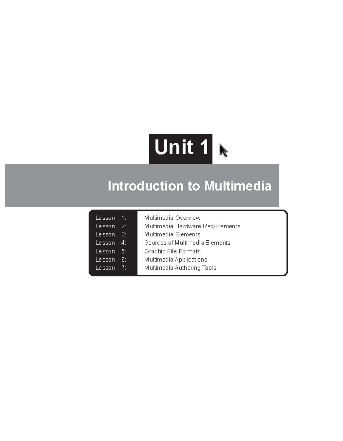 DA12018-U1-L1 - Multimedia Overview & Hardware Requirements Guide - Studocu