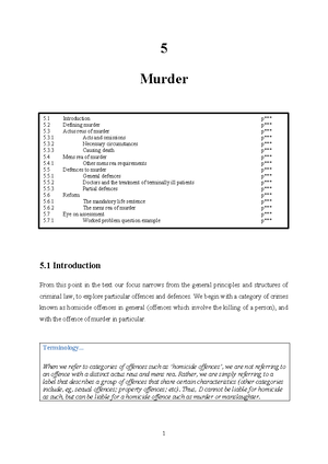 Constructive Manslaughter Explained: CRIMINAL HOMICIDE Insights - Studocu