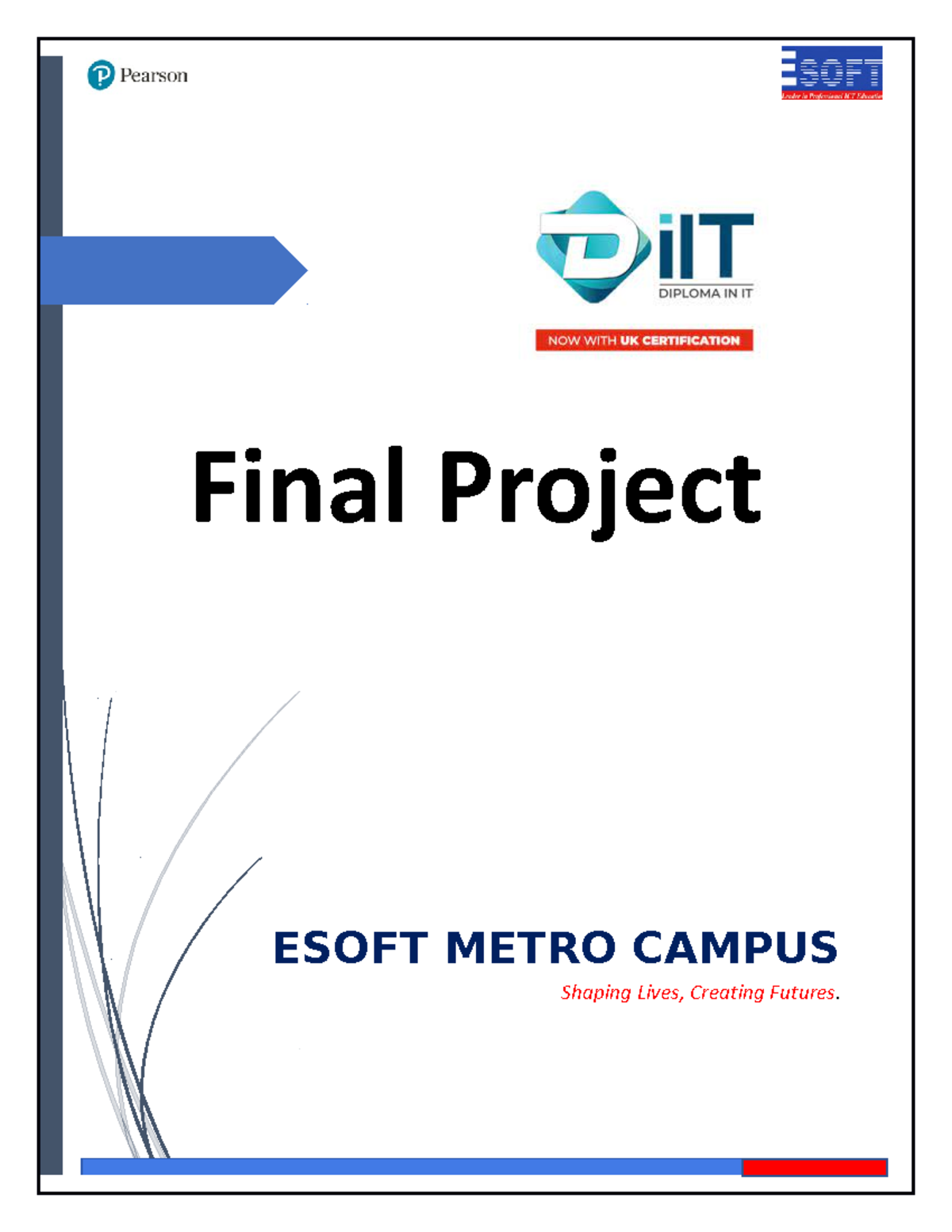 DiTec Final Project - Final Project ESOFT METRO CAMPUS Shaping Lives ...