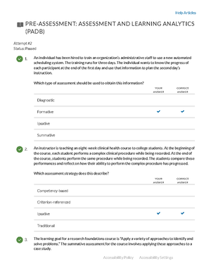 D299 Task 1edit - New Version - Part 1: Contextual Information for E-learning Module A. Describe ...