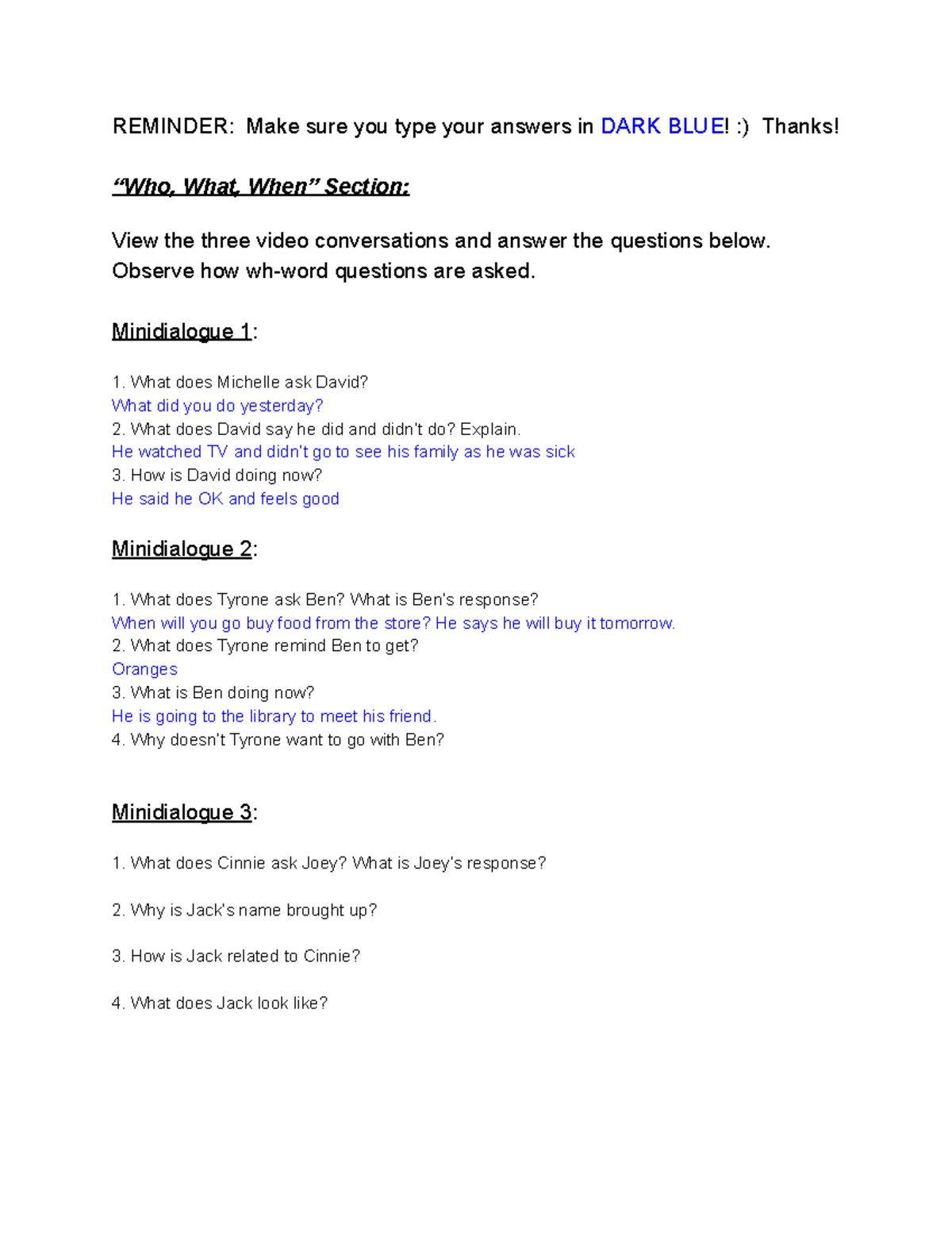 Video Conversations Analysis - Carl Thuringer 5.1 Template - Studocu