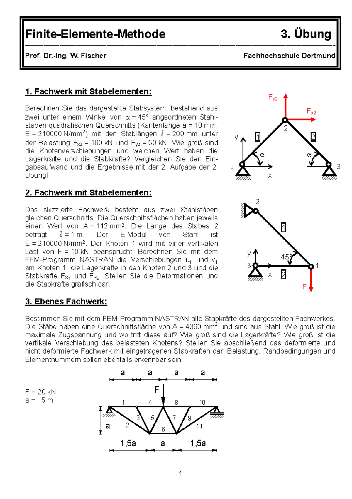 Finite Elemente Methode - Skript - Finite-Elemente-Methode (FEM) Prof ...