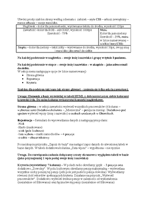 Diagram ERD - ERD - Diagram Związków Encji Modelowanie informacji jest ...