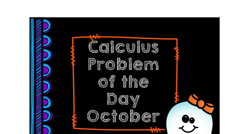 Calculus Puzzles of the Day: Warm-Ups for October (Precalc & Calc ...