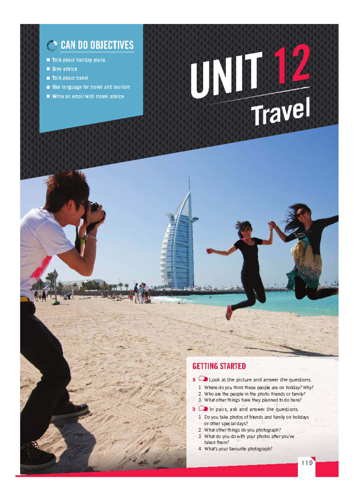Unit 12: Empower A2 - Holiday Plans, Travel Advice & Email Writing ...