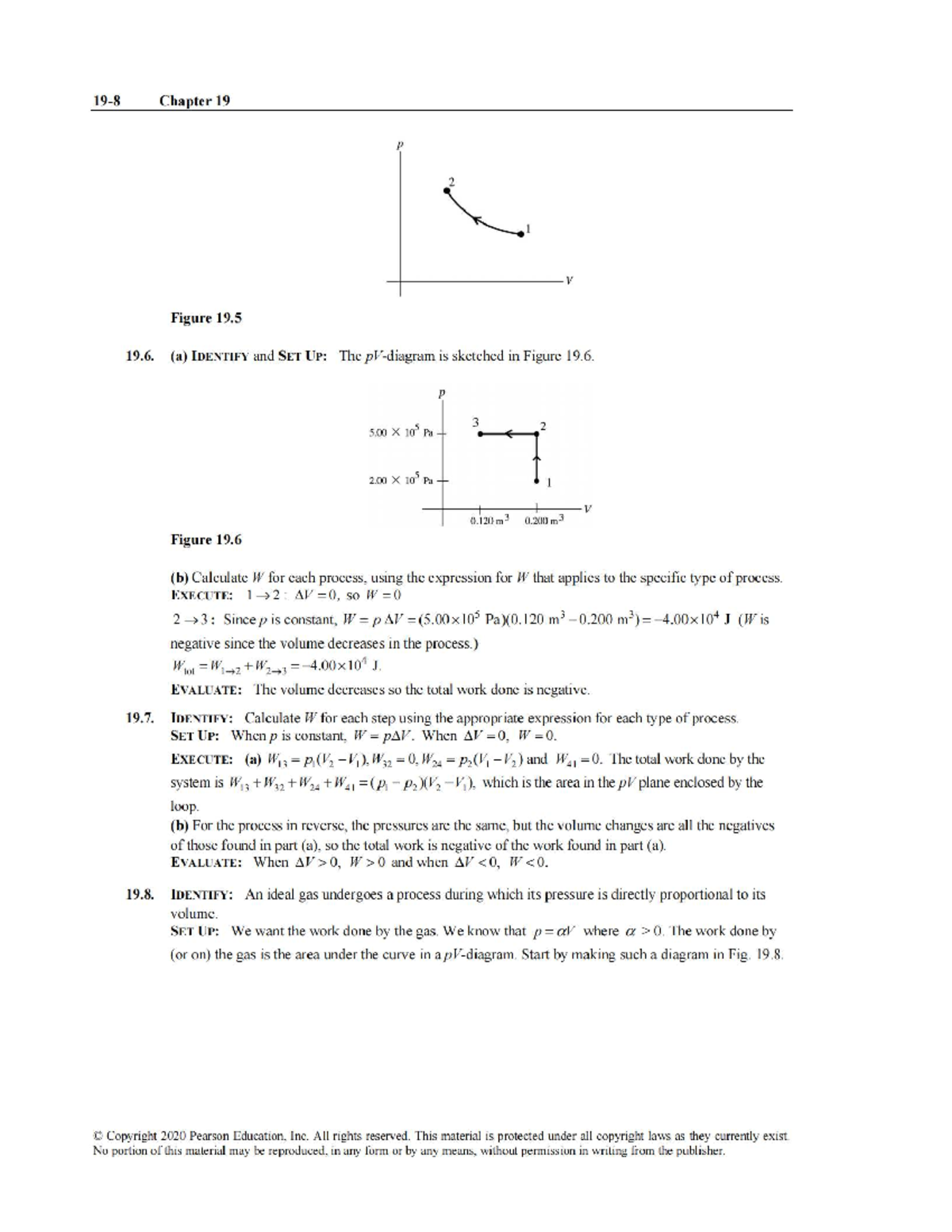 University Physics (PHYS 101) Chapter 19: Work Calculations and ...