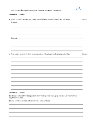 Vcaa past exams from 2004-2020 with relevant study design questions ...