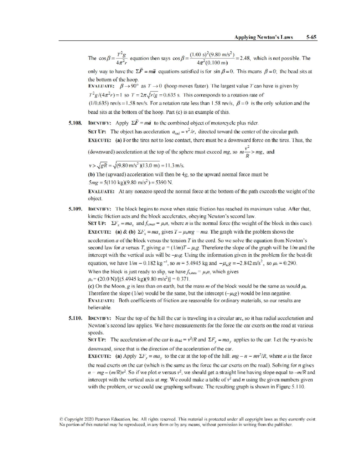 University Physics (PHYS 101) - Solutions for Circular Motion Problems - Studocu
