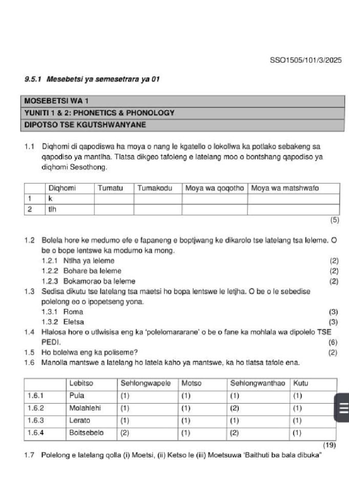 Final Exam Study Guide for Course XYZ-123: Key Topics and Concepts - SSO1505/101/3/2025 9.5 ...
