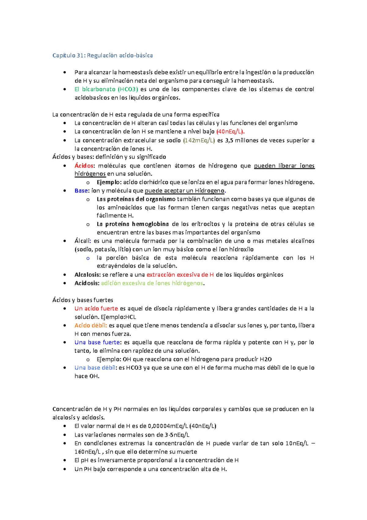 Capítulo 54 fisio - Resumen completo del capitulo 54 guatón y hall - CAPÕTULO 54: Gusto y olfato ...
