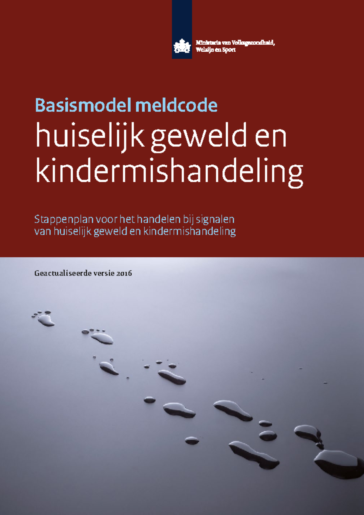 Basismodel Meldcode: Huiselijk Geweld en Kindermishandeling 2016 ...