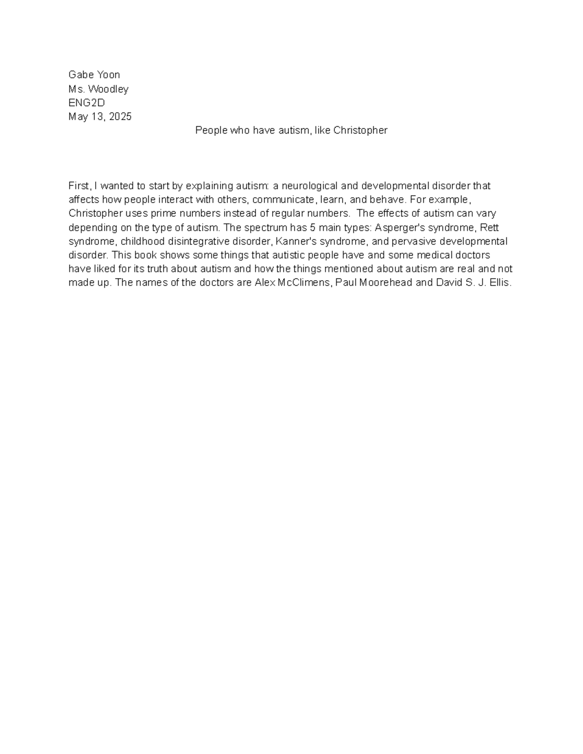 Final LIT Circle FOR THE DOG - Google Docs - Gabe Yoon Ms. Woodley ...