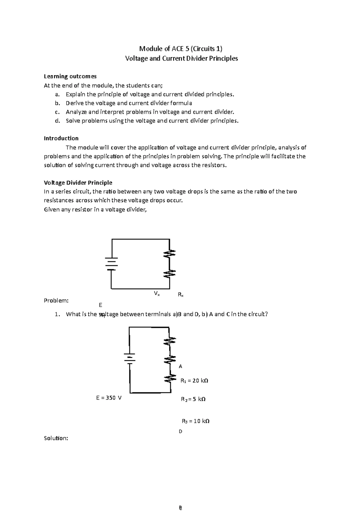 Fundamental Relationship in Circuit Theory - Explain the fundamental ...