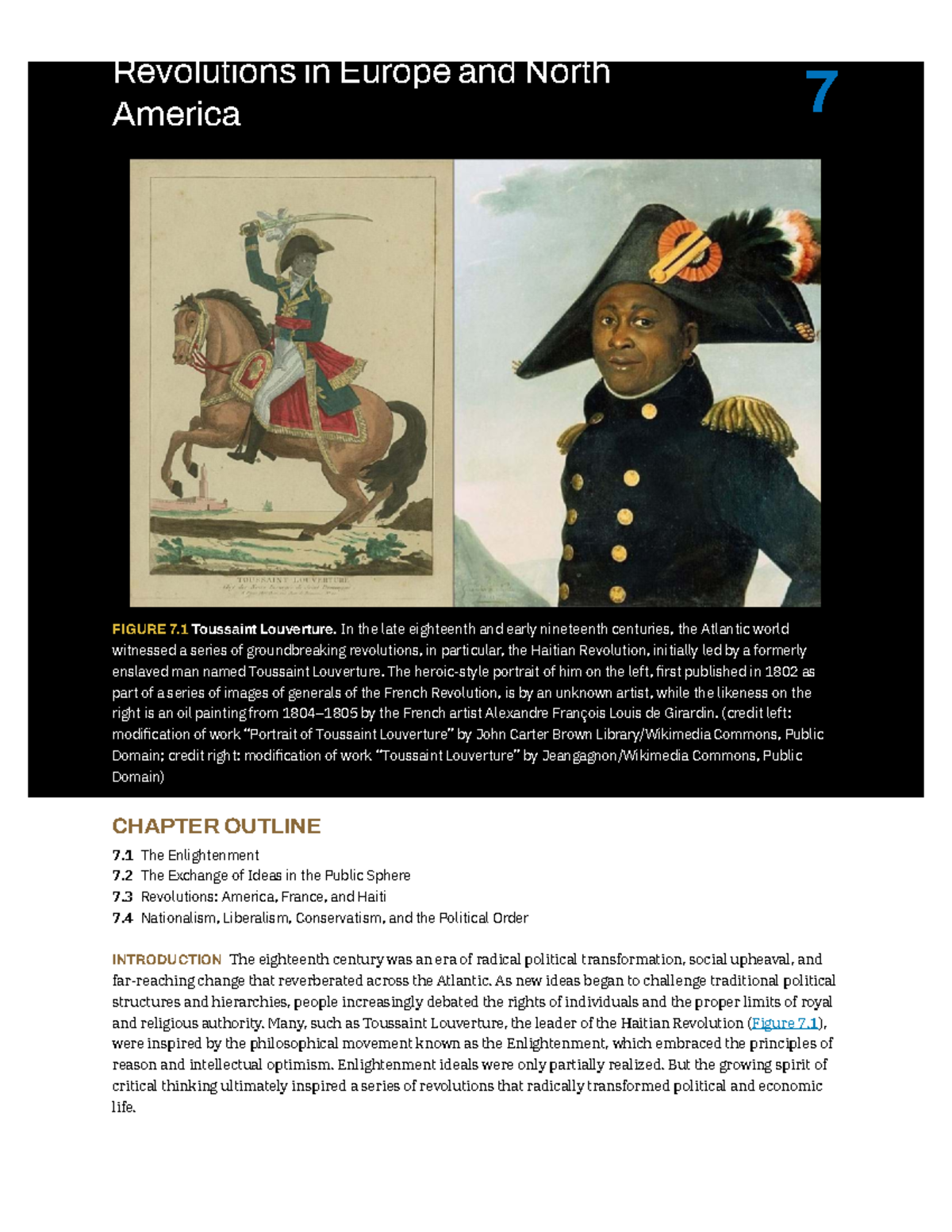 Revolutions in the Atlantic World: Insights from Enlightenment Ideals ...