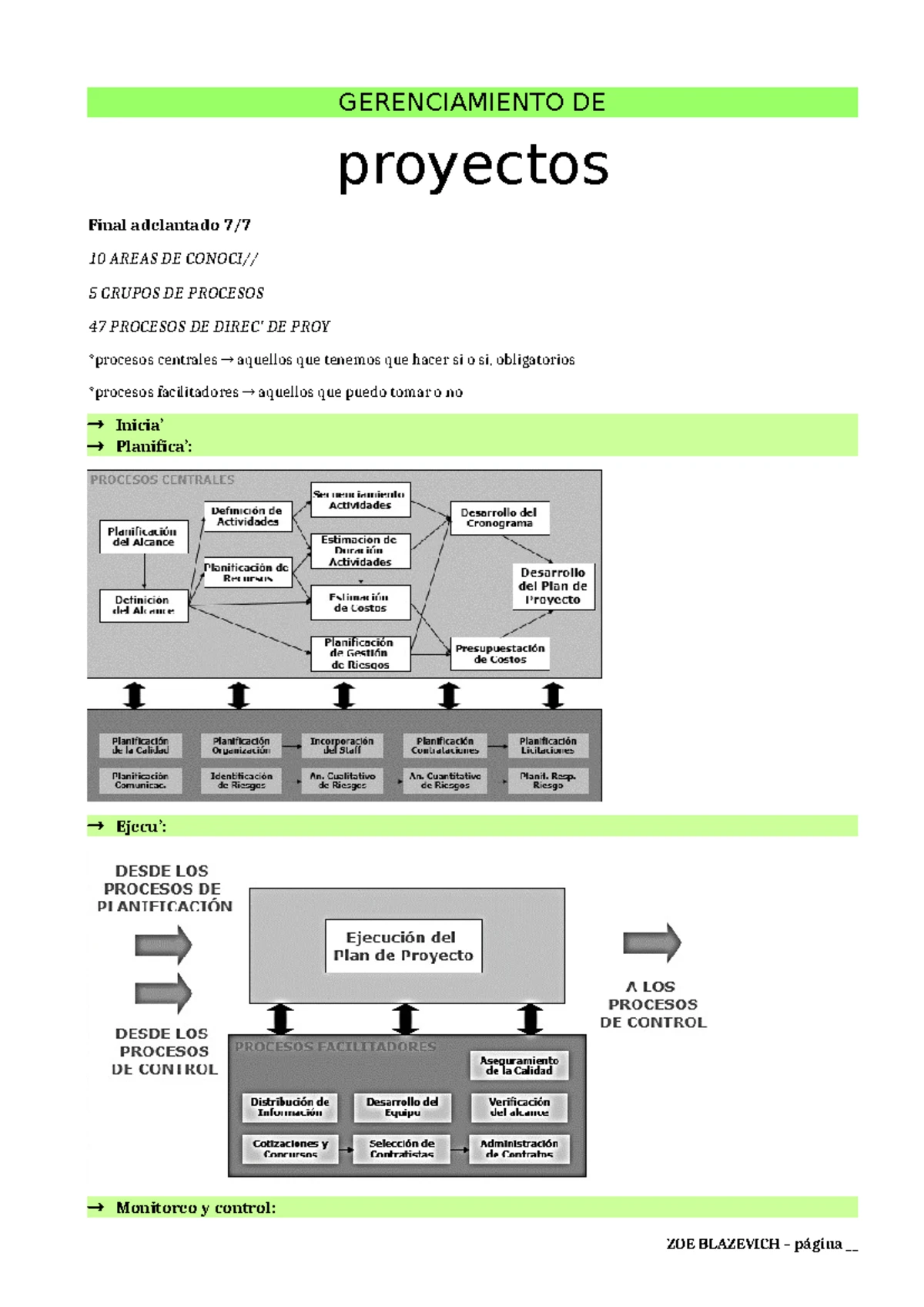 Gerenciamiento de Proyectos: Fundamentos y Prácticas Esenciales - Studocu