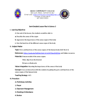 DLP TLE 6 edited - DLP In tle - DETAILED LESSON PLAN IN TLE 6 School ...