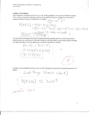 Solution Manual for Applied Statistics and Probability for Engineers ...
