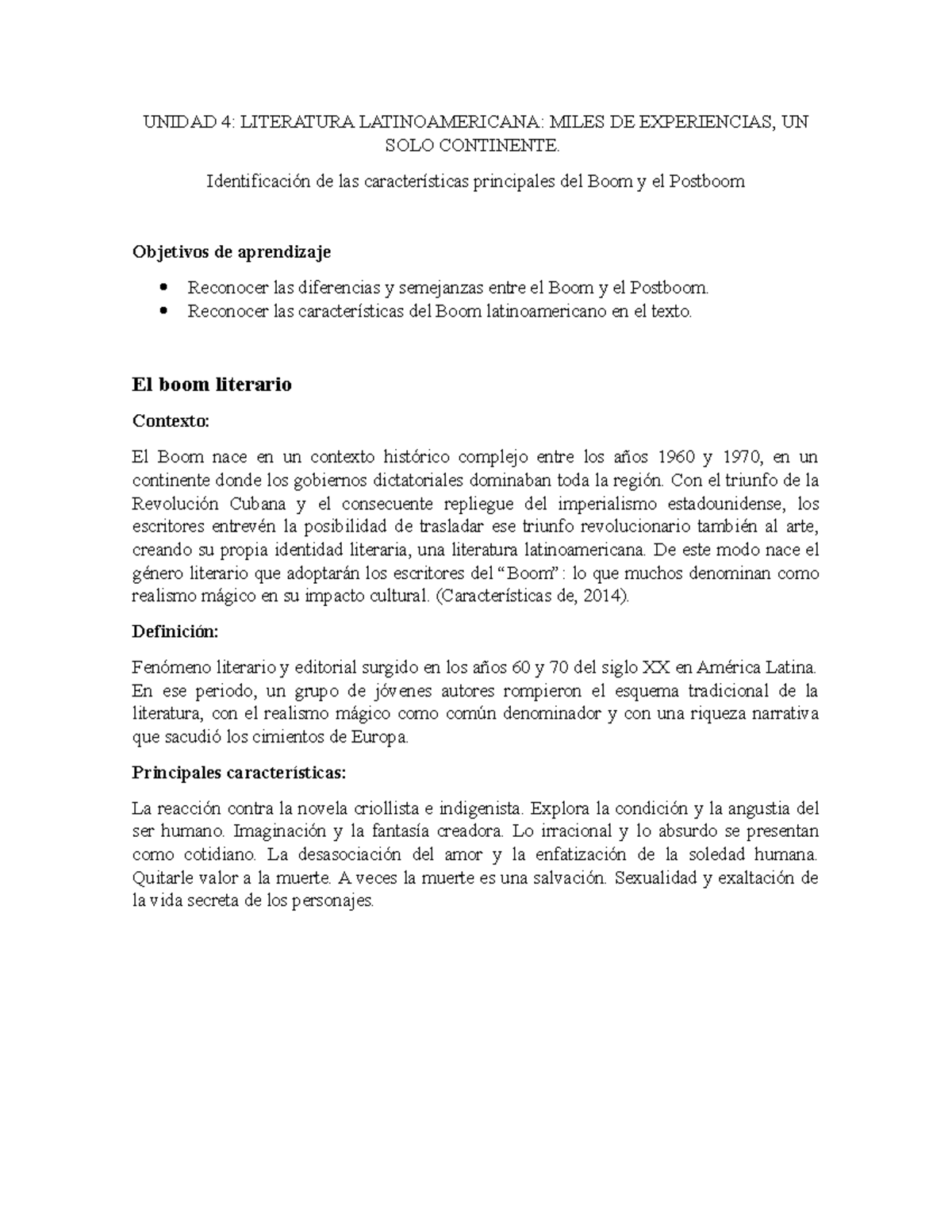 Análisis del Boom Latinoamericano y su Impacto Cultural en la ...