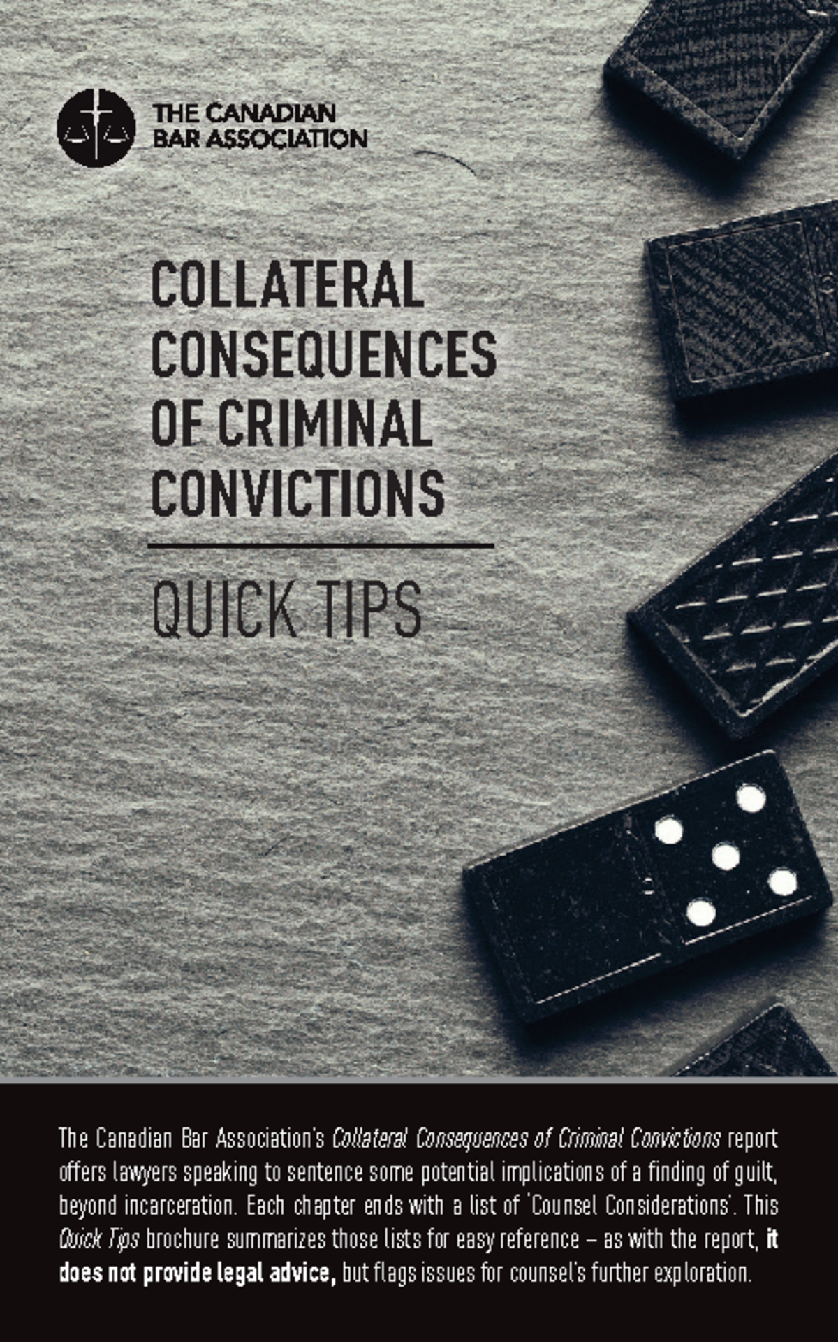 Criminal Conviction Collateral Consequences Cheat Sheet: Quick Tips ...