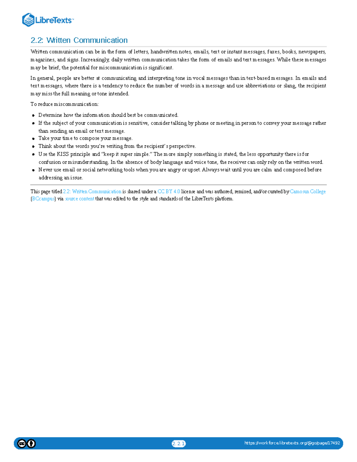 2.2: Effective Written Communication Strategies - Studocu