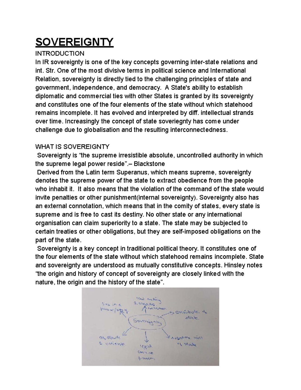 SOVEREIGNTY: Key Concepts and Challenges in International Relations ...