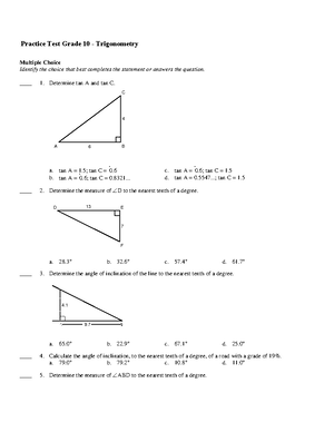 [Solved] RELATIONS AND FUNCTIONS grade 10 - Math - Studocu