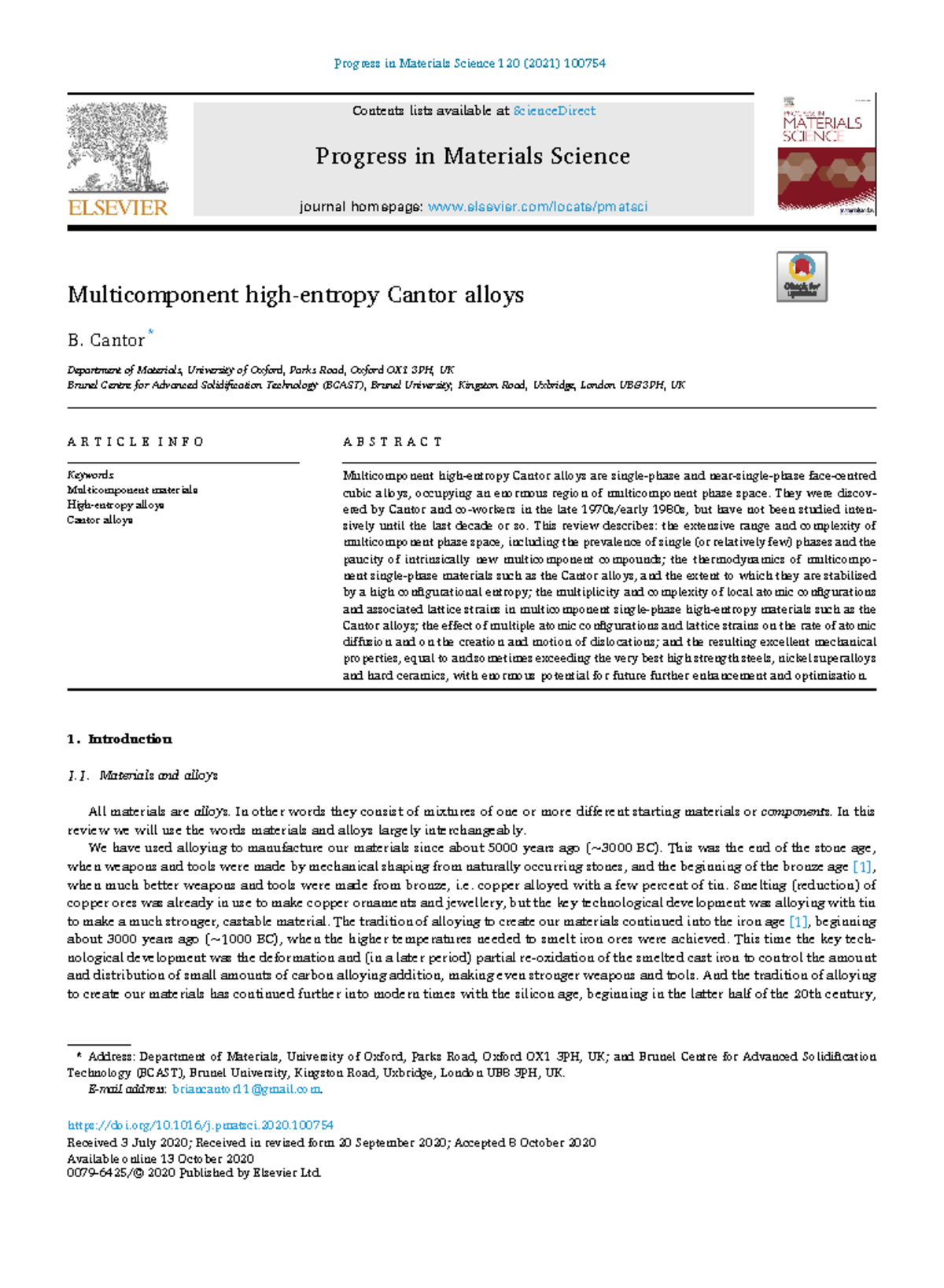 1-s2 - Nil - Progress in Materials Science 120 (2021) 100754 Available ...